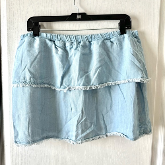 cloth & stone | Skirts | Cloth Stone Denim Skirt | Poshmark